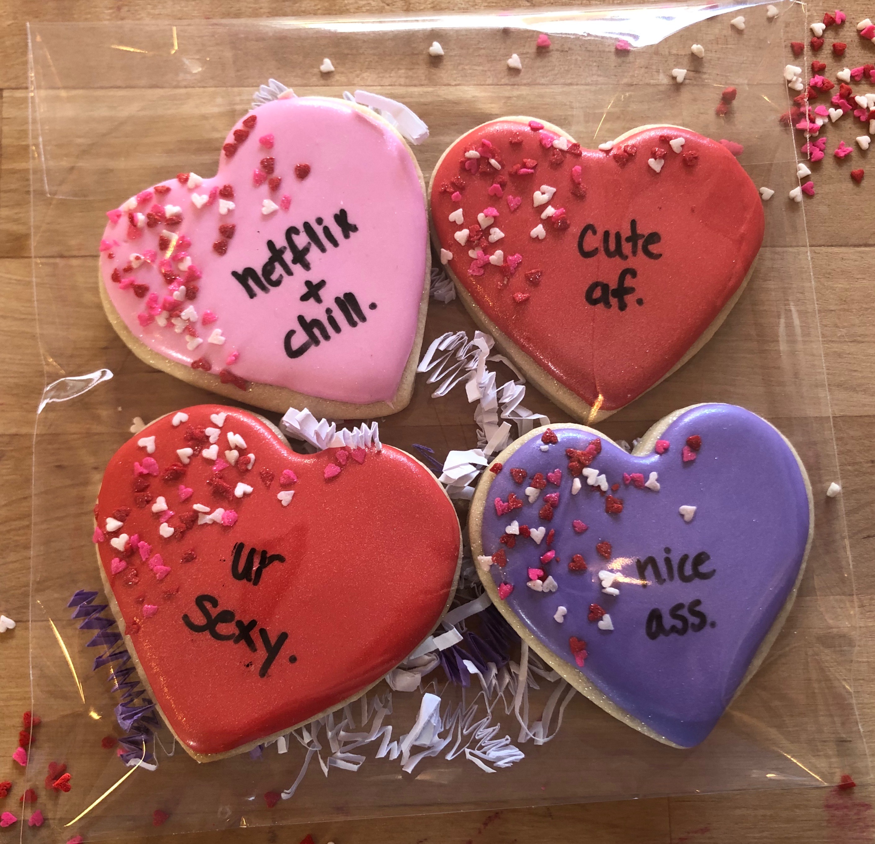 Valentine Cookie Order | Haute Cakes Pastry Shop